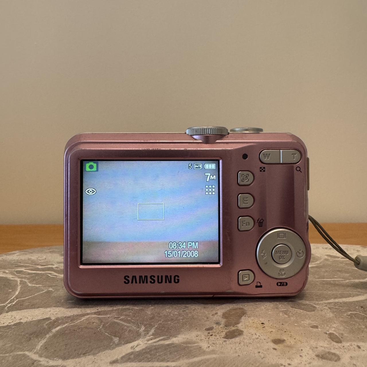 Pink Samsung S760 digital camera Tested and all... | Depop