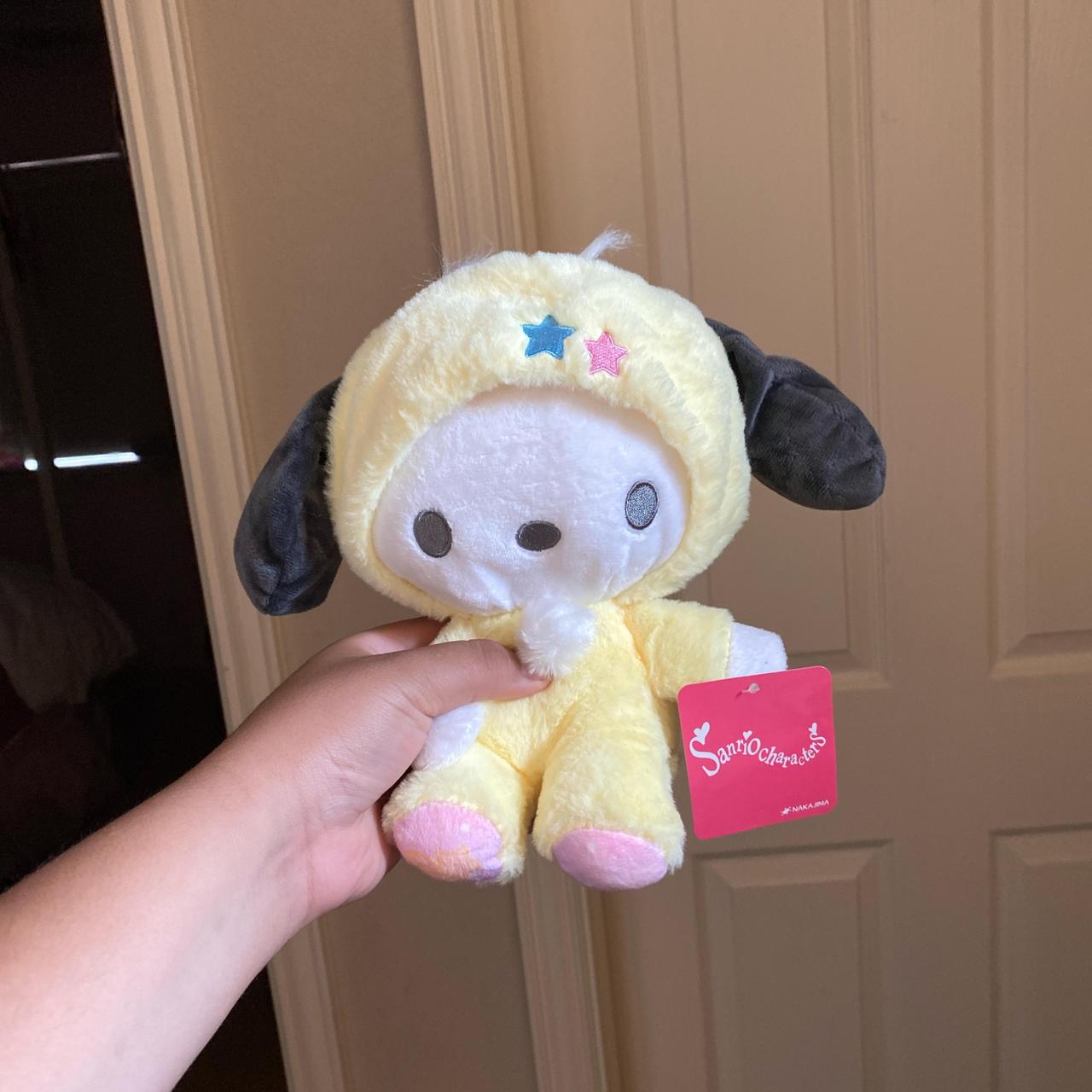 Adorable yellow and white Sanrio plushie #kawaii - Depop