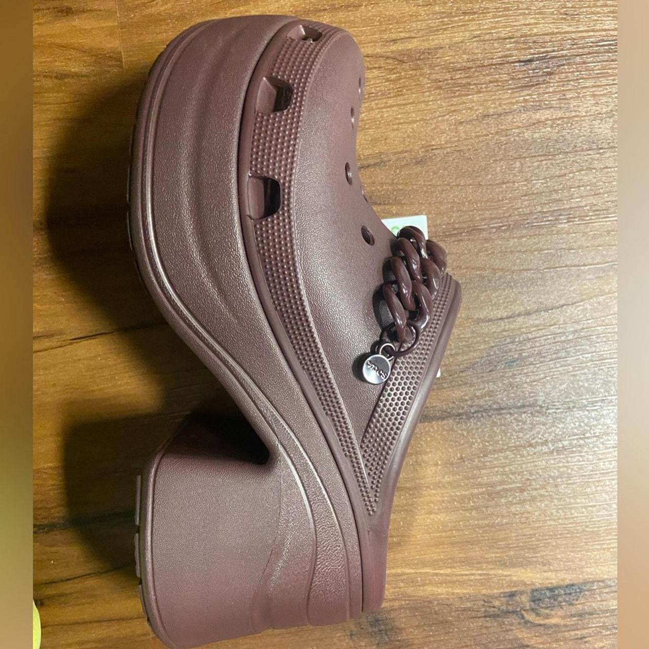 12 🔖 CROCS Siren Chain Clog High-Heel Stylish Unisex... - Depop