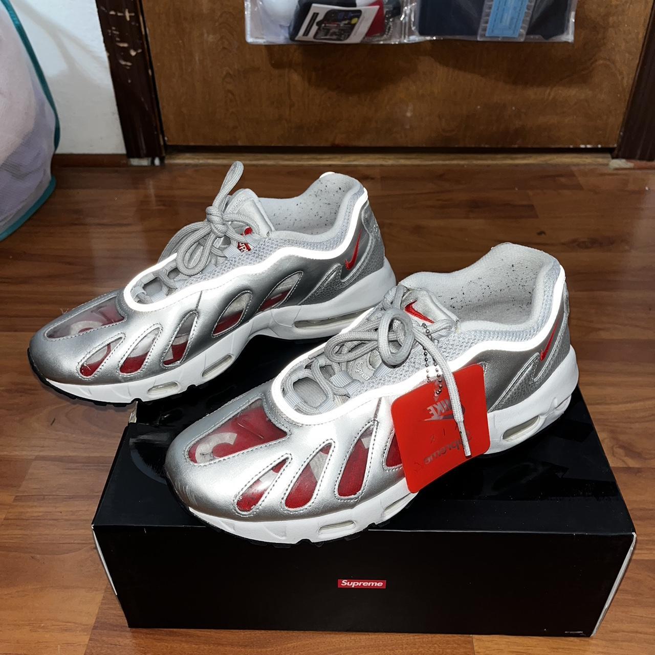 Supreme Nike Air Max Plus Size 10 - No box any more... - Depop