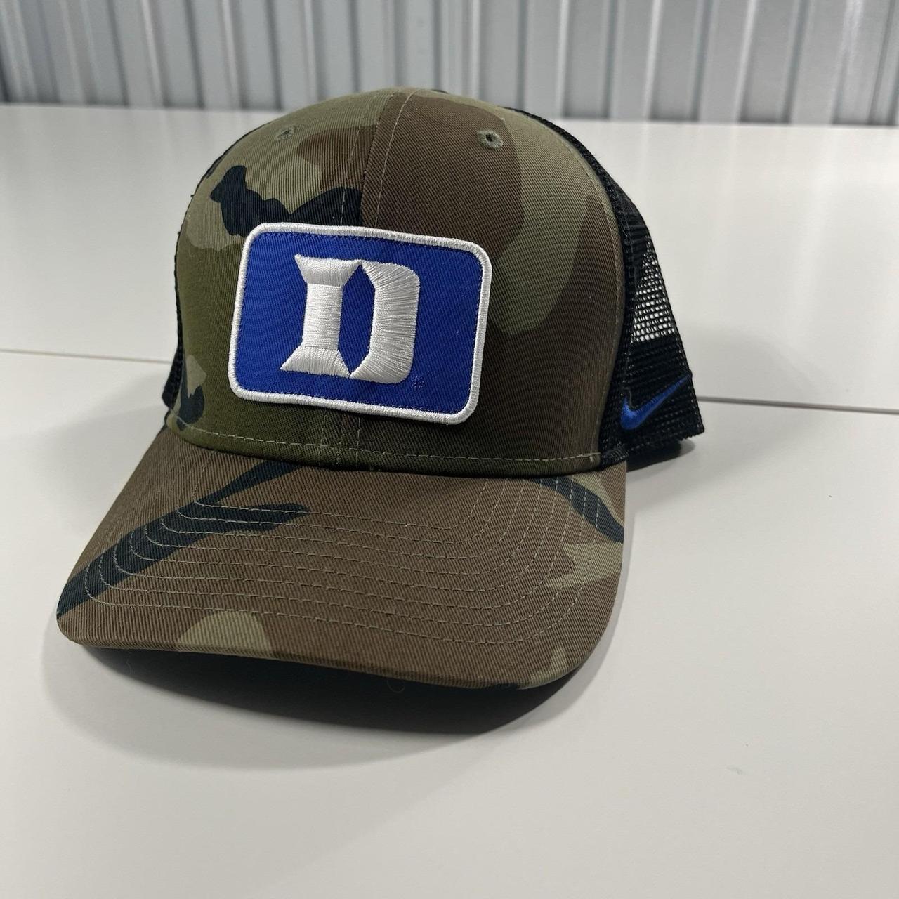EXCELLENT Nike Duke University Camo SnapBack Cap Hat... | Depop