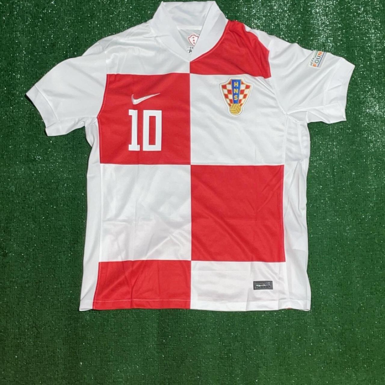 Luka Modric 10 Croatia National Team 2024 Home Men... - Depop