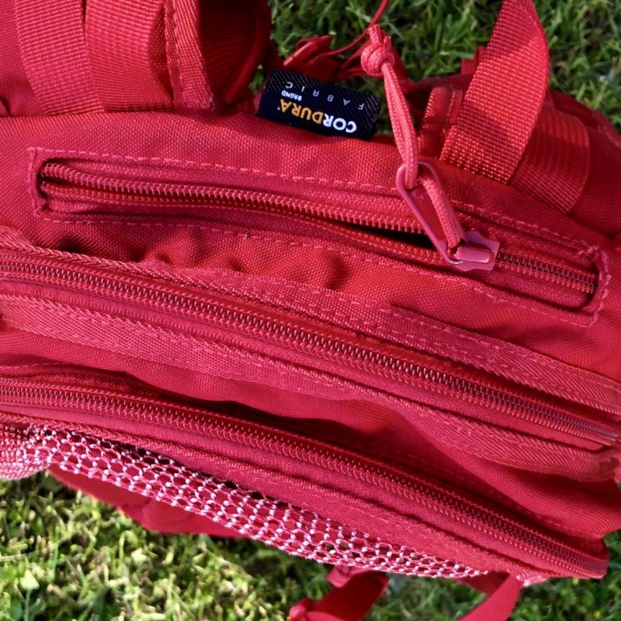Supreme SS20 Mesh Backpack Dark Red - Brand New,... - Depop