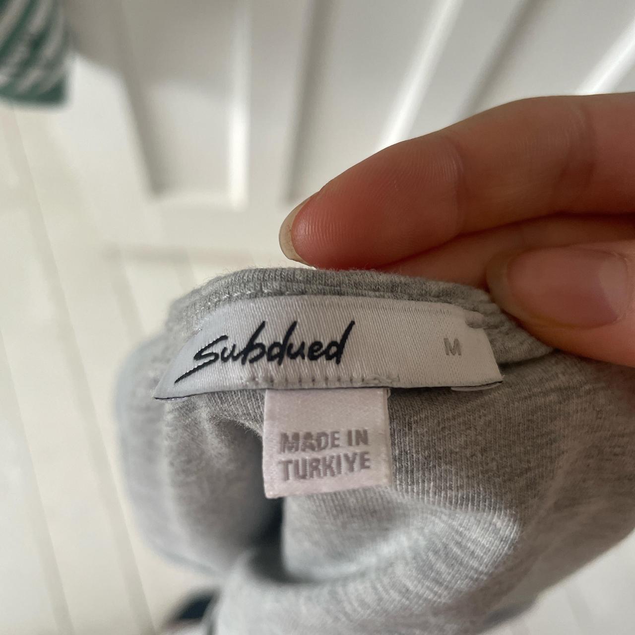 Subdued tube top grey and pink #subdued #tubetops | Depop