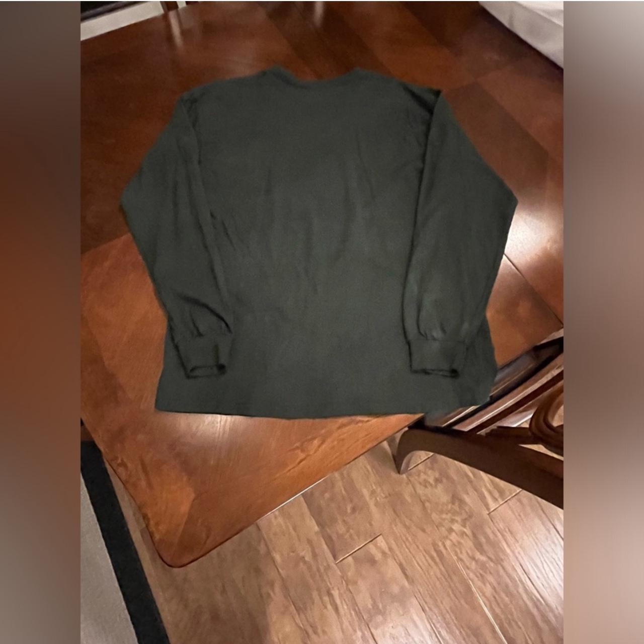 Baylen Levine Frick V. dark Hunter green long... - Depop