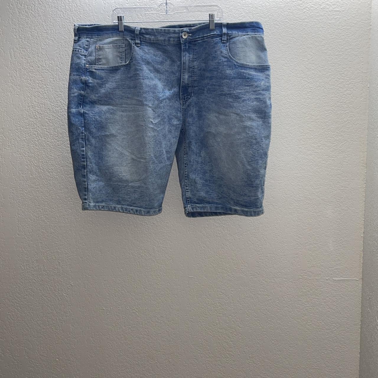 SP Essentials Stretch Demin Shorts (Size... - Depop