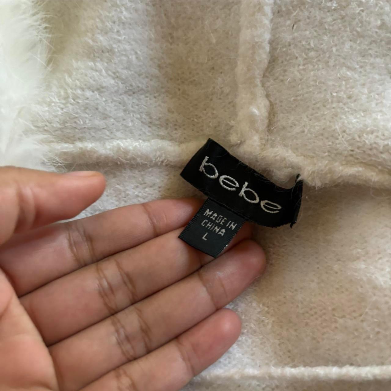 White Bebe Sweater This is one of the most rare and... - Depop