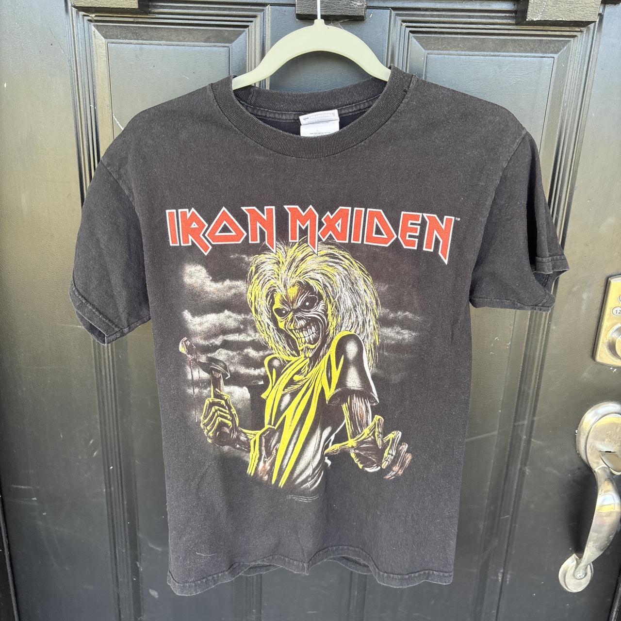 Grail vintage 2000s Iron Maiden killer world tour... | Depop