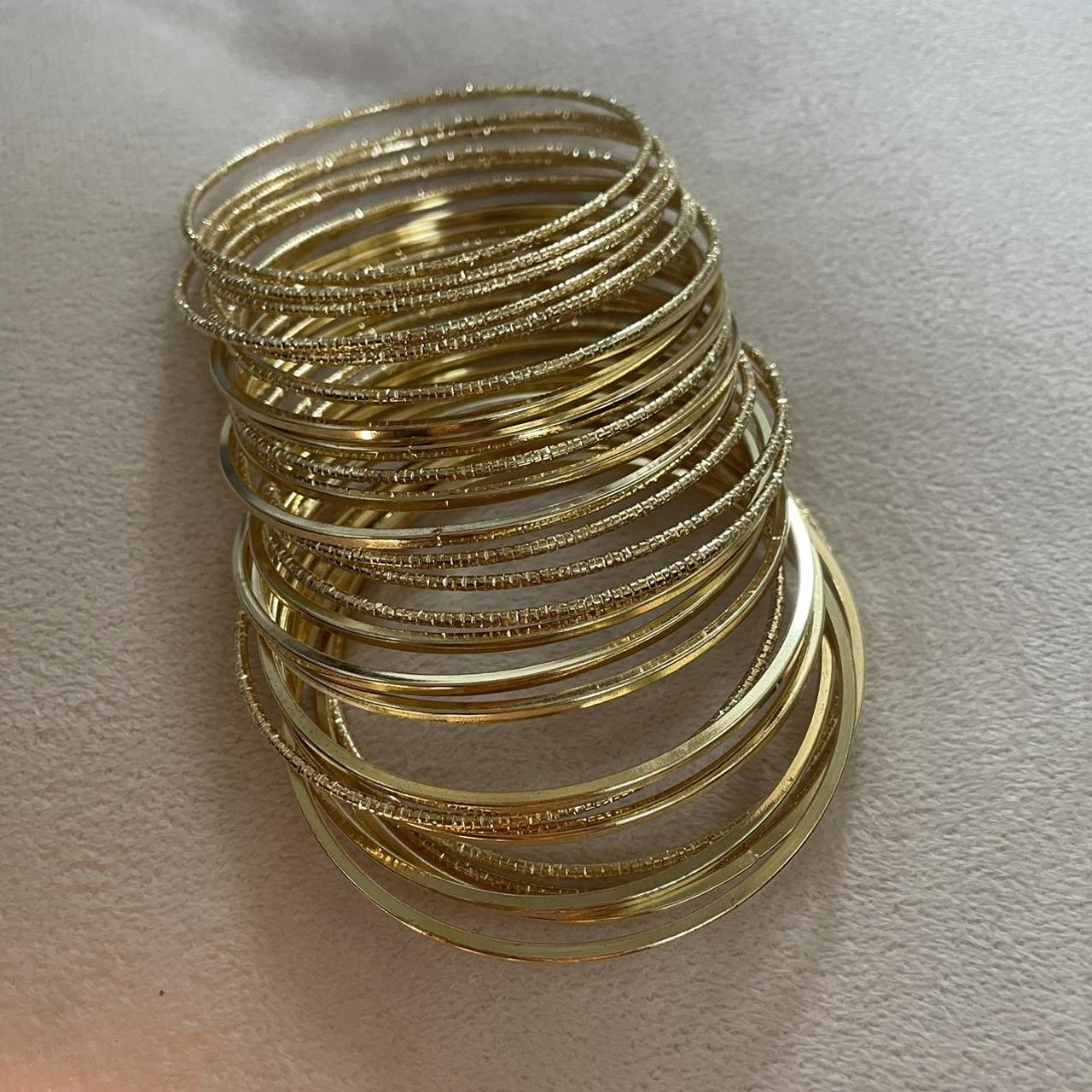 Selling these gorgeous artificial gold bangles So... - Depop