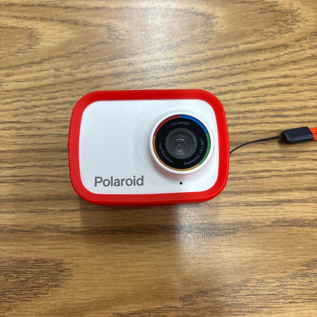 red and white mini polaroid camera, brand new i have... - Depop