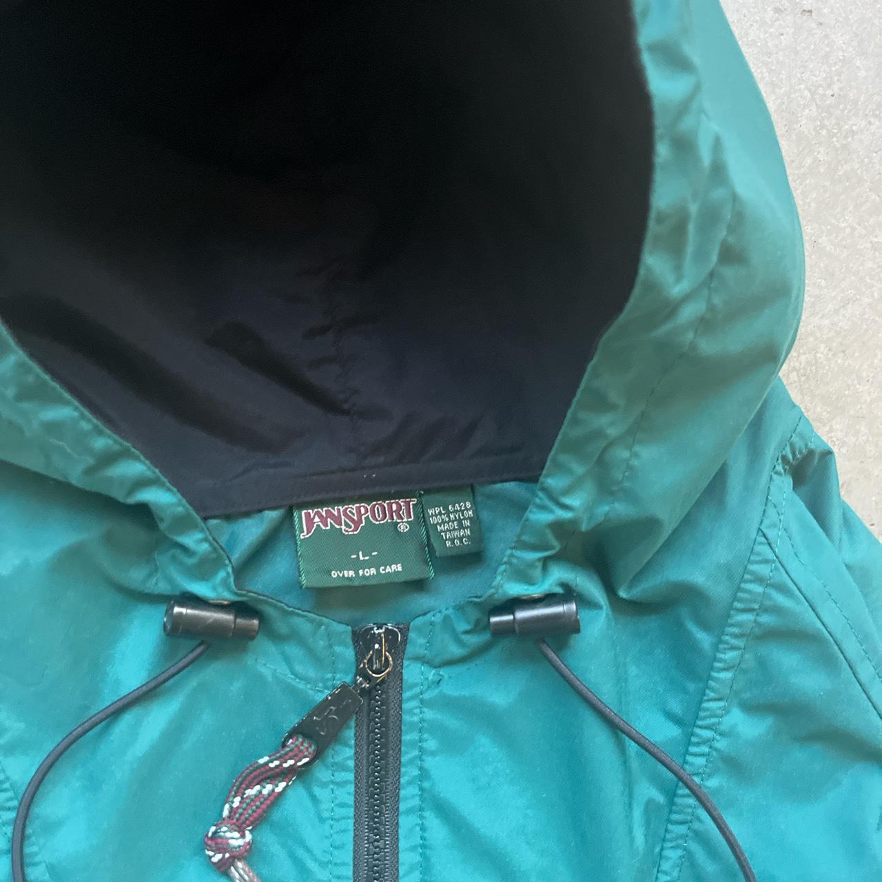 Vintage Jansport rain jacket Light wear overall... - Depop