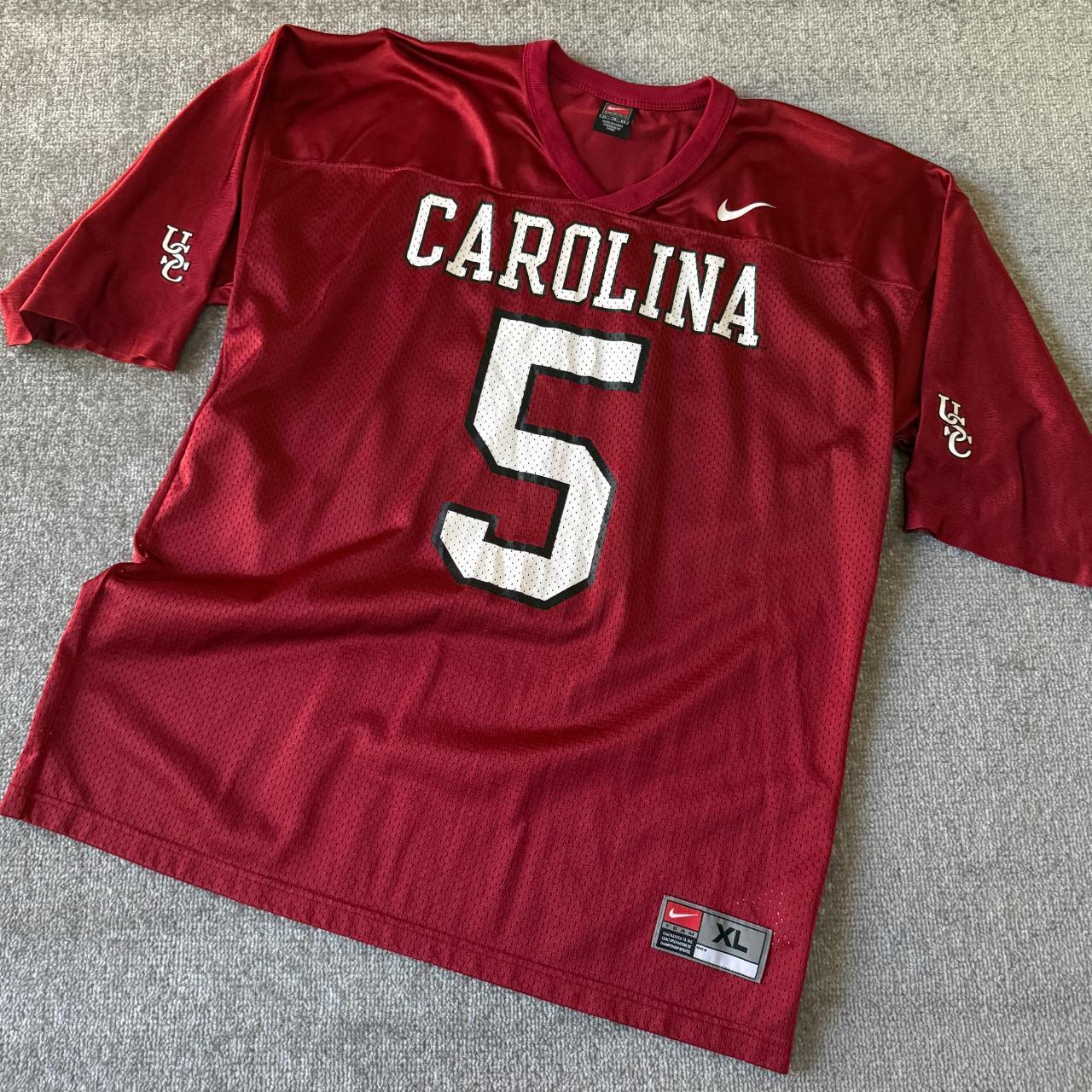 90's South Carolina NIKE Gamecocks NCAA USC #5 Men's... | Depop