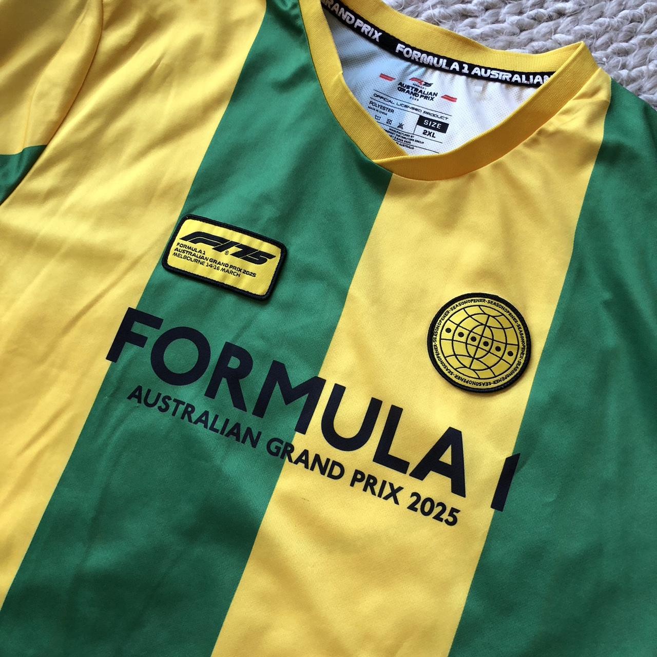 2025 Formula 1 Melbourne Grand Prix merch jersey.... | Depop