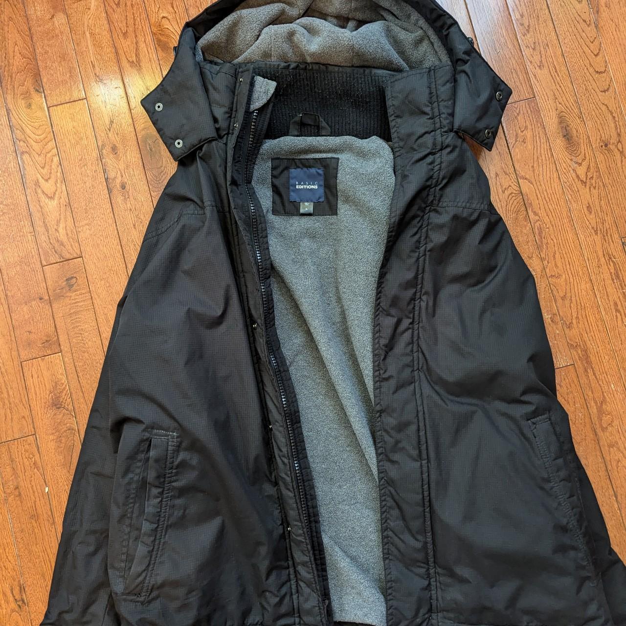 Basic Editions Black Jacket - Depop