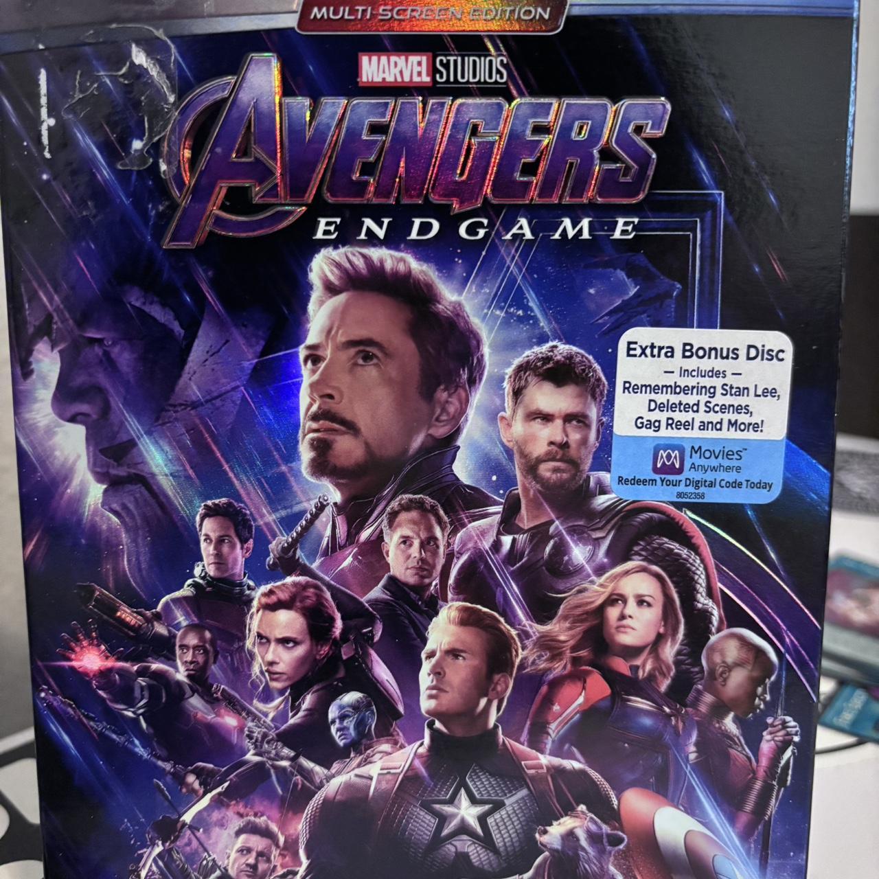 Marvel Avengers EndGame DVD - Depop