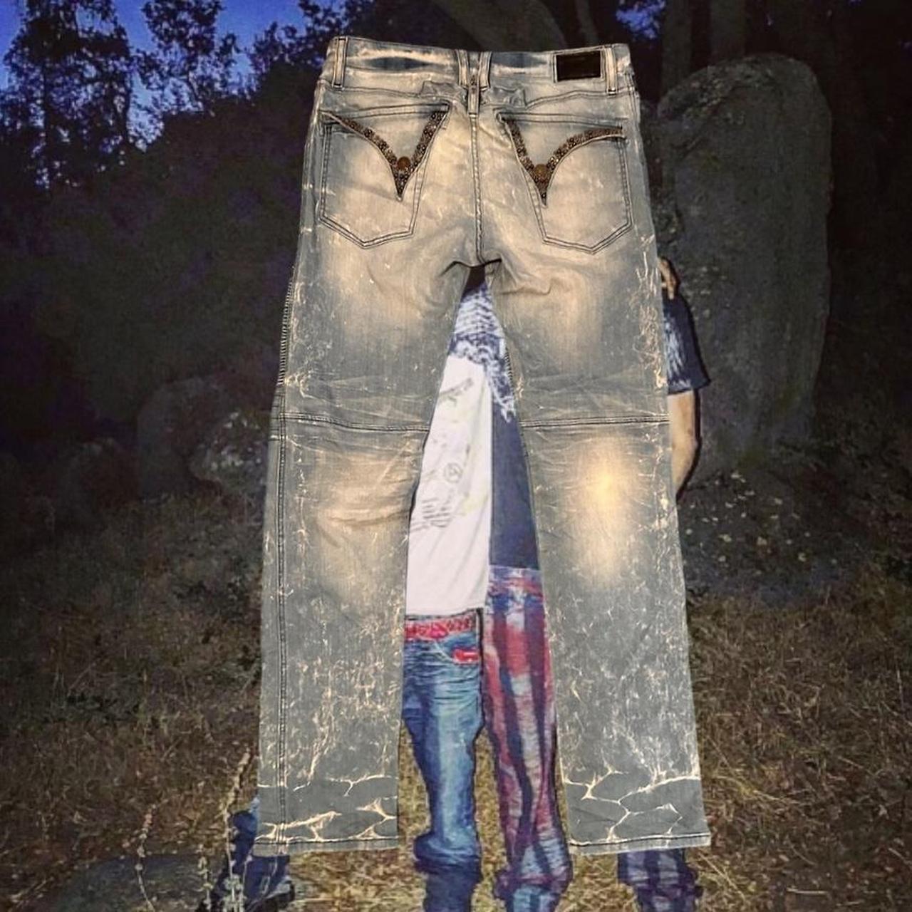Y2K ROBINS jeans Chief keef True religion jeans Dm... - Depop