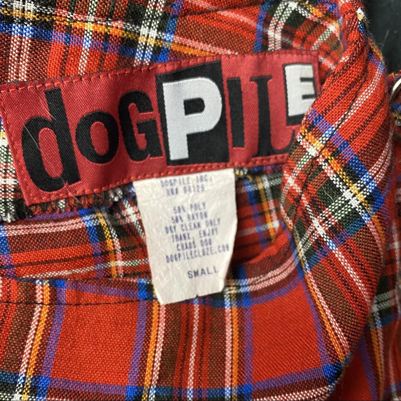 90s zipper plaid miniskirt ⭐︎★ by dogpile in the... - Depop