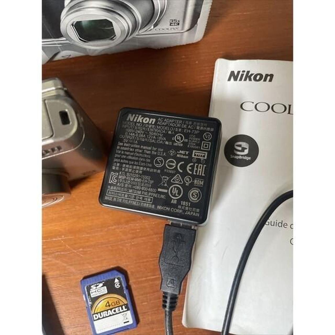 Nikon COOLPIX A900 Digital Camera Silver Battery... - Depop