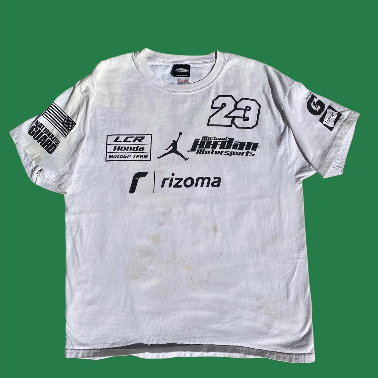 Michael Jordan Motorsports Tee Size:... | Depop