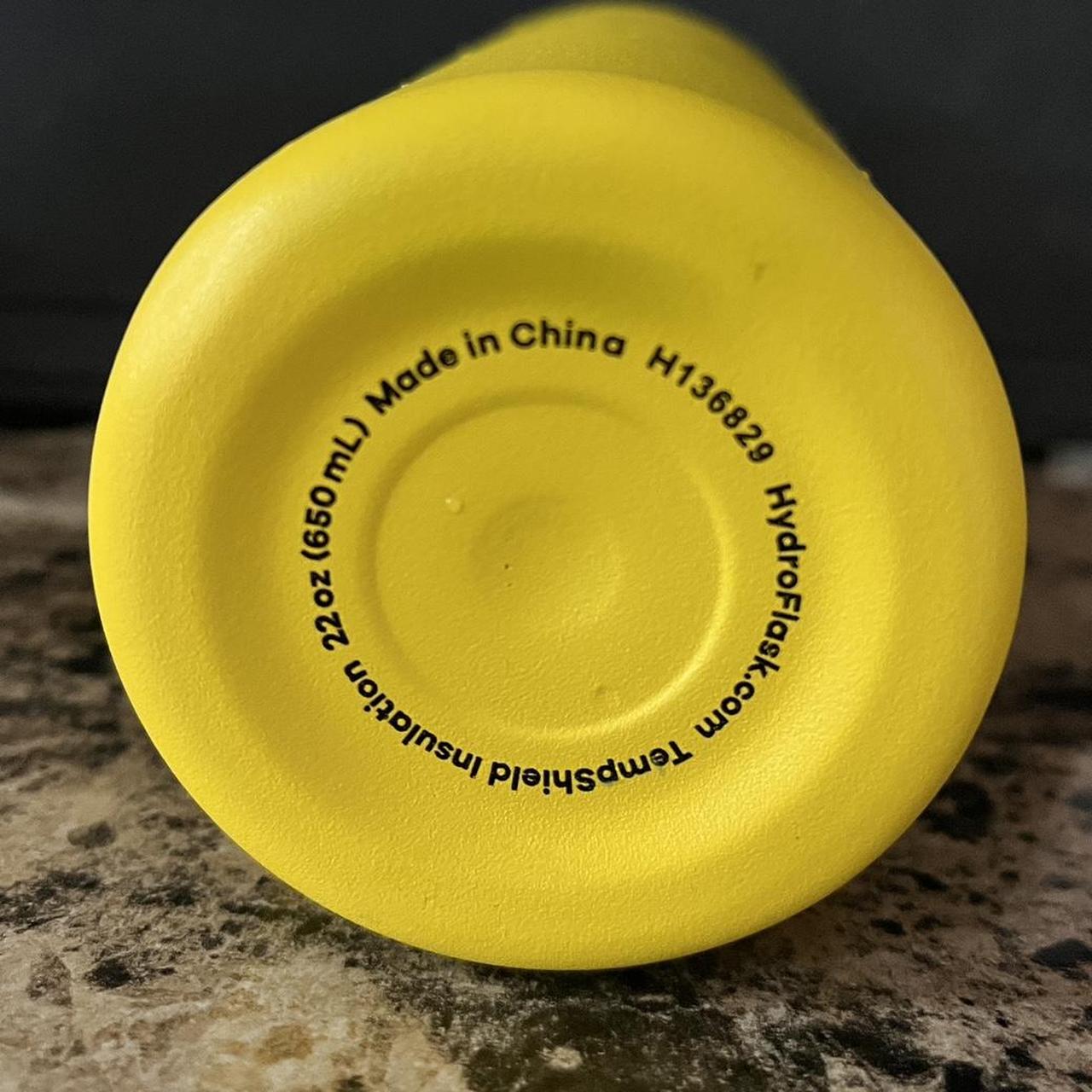 Hydro Flask 22 oz yellow insulated cup #insulatedcup - Depop