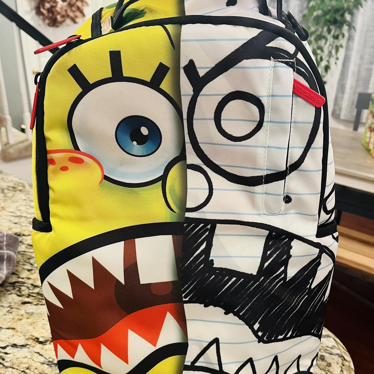 RARE SPRAYGROUND X SPONGEBOB SQUARE PANTS Doodle Bob... - Depop
