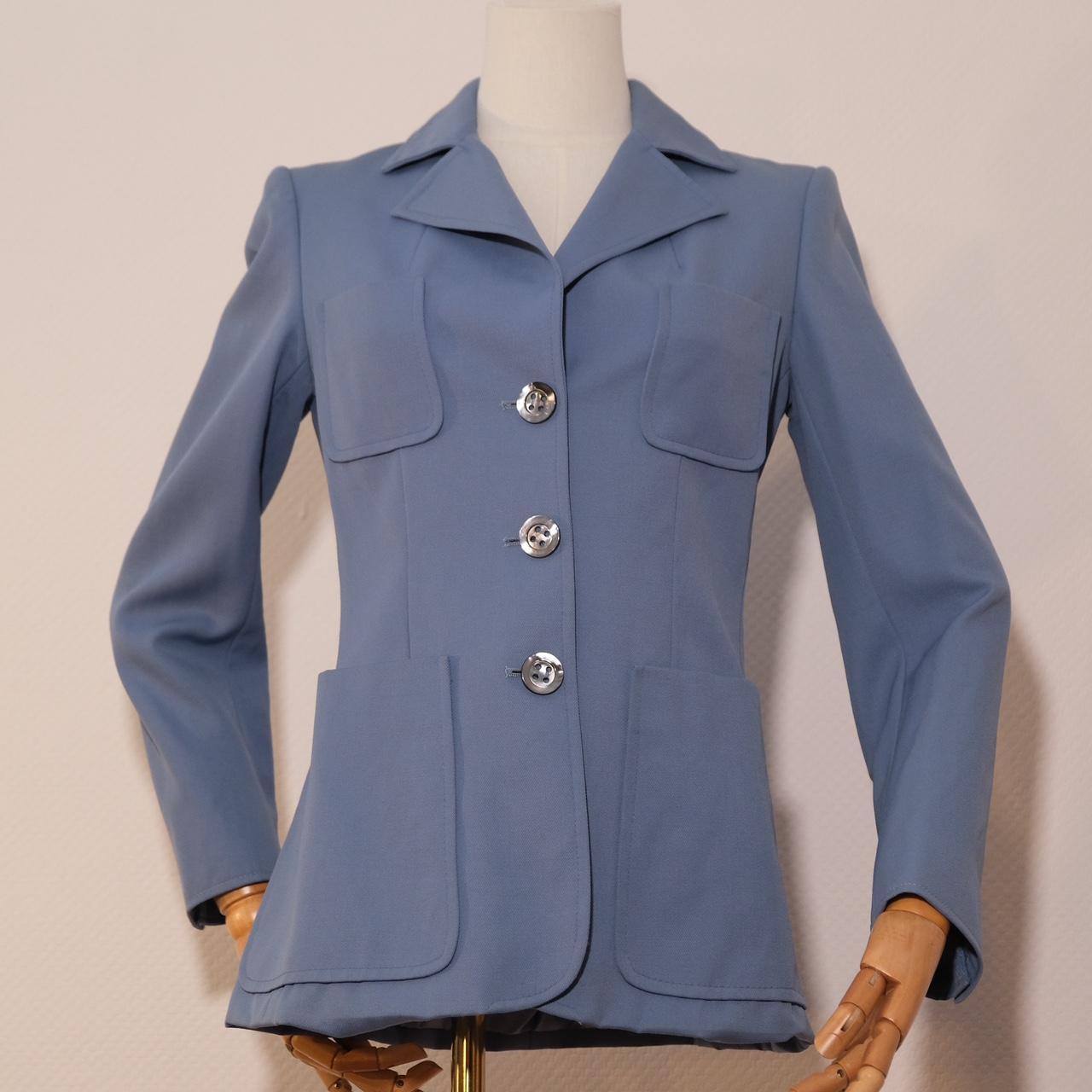 The drapping and form of this blazer is perfectly... | Depop