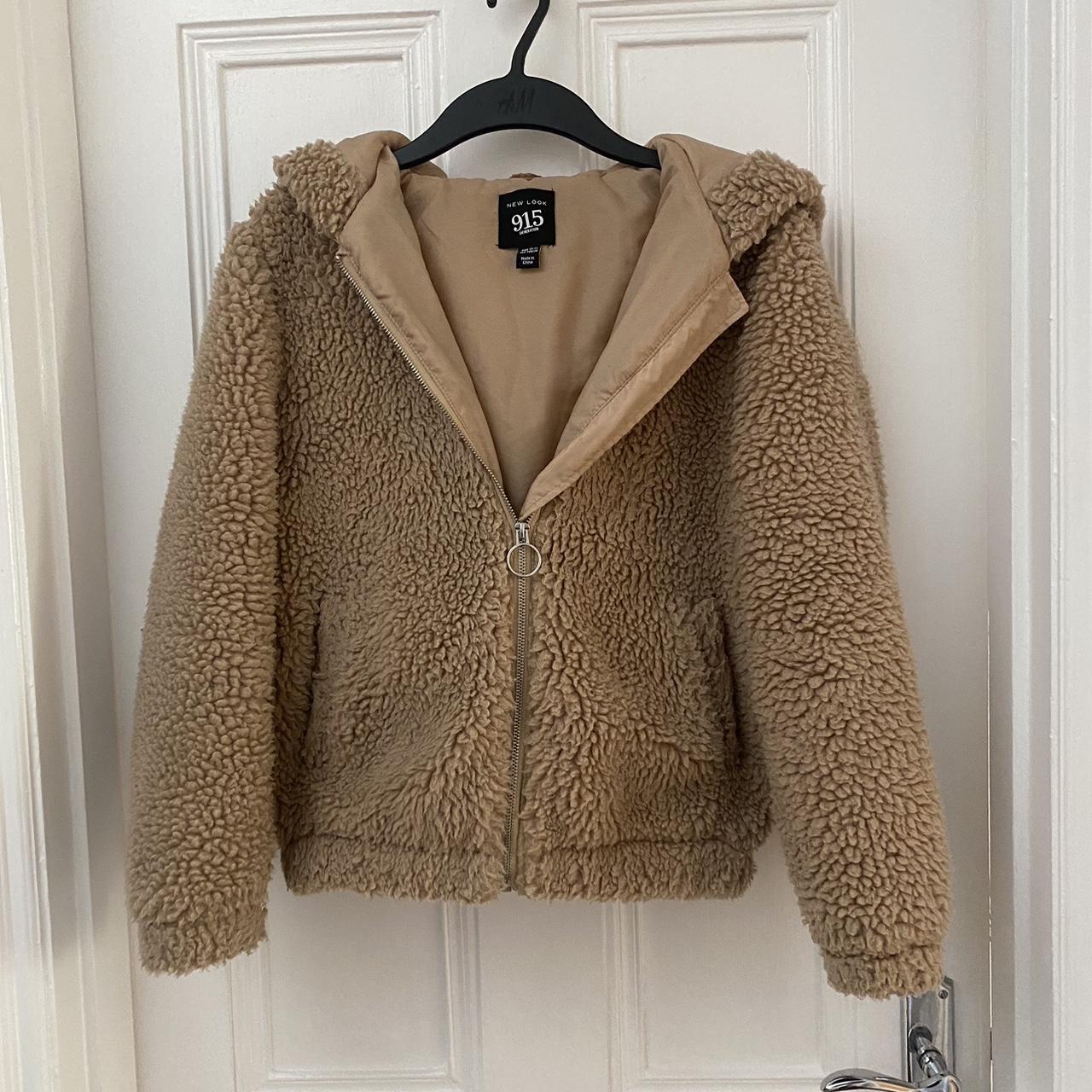 New Look Teddy bear jacket. Size 10/11 years old,... - Depop