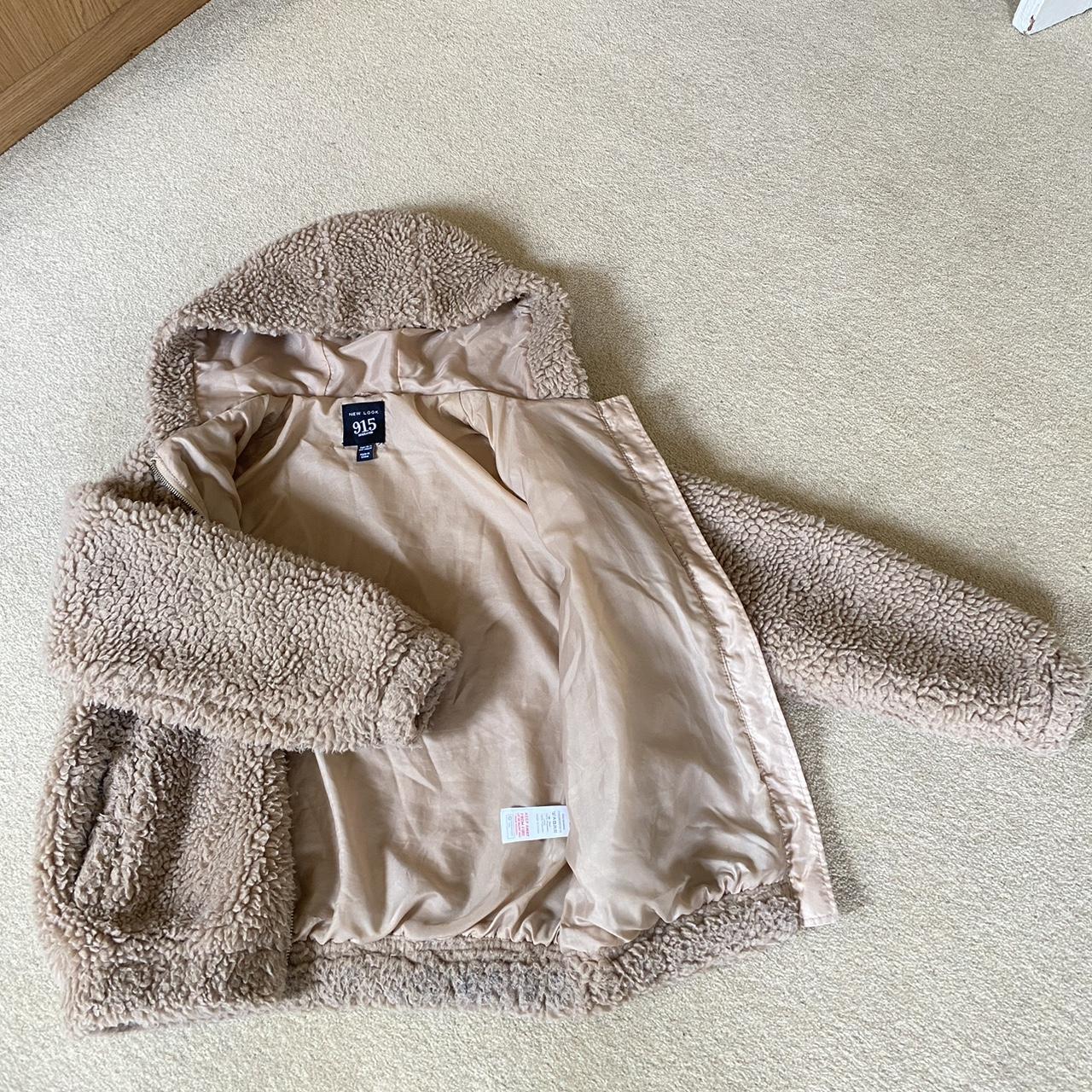 New Look Teddy bear jacket. Size 10/11 years old,... - Depop