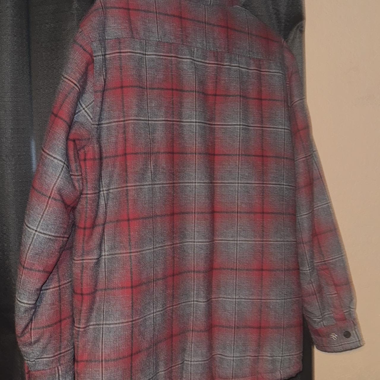 Red flannel jacket | Depop