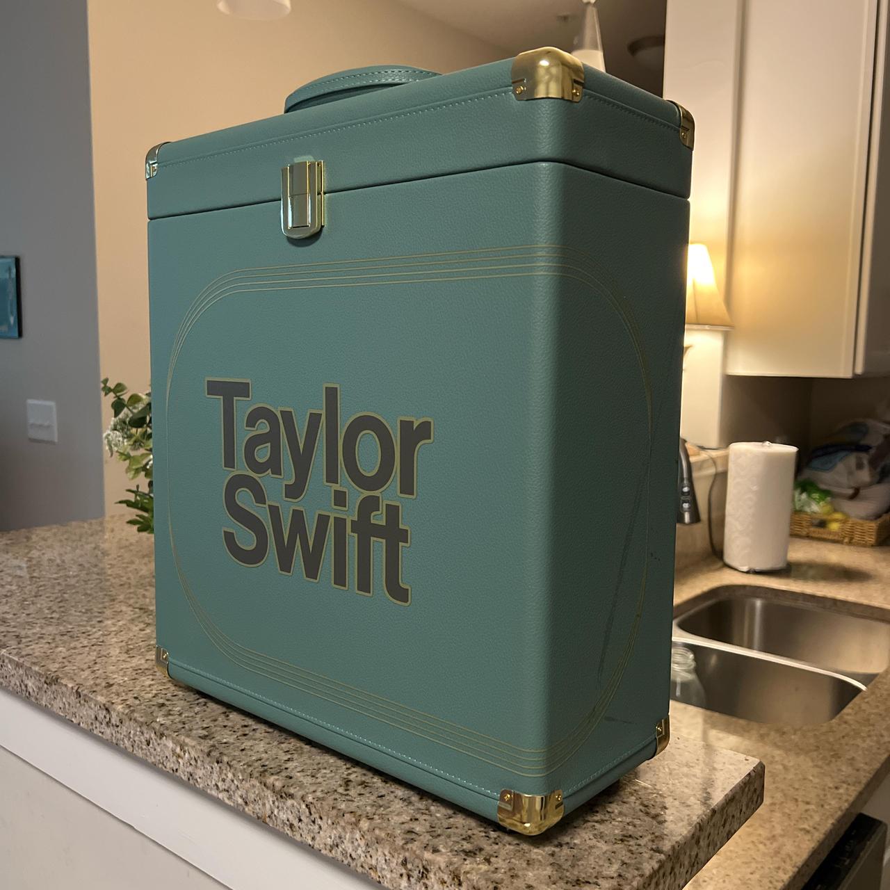 -Taylor Swift midnights vinyl case -Slight glue... - Depop