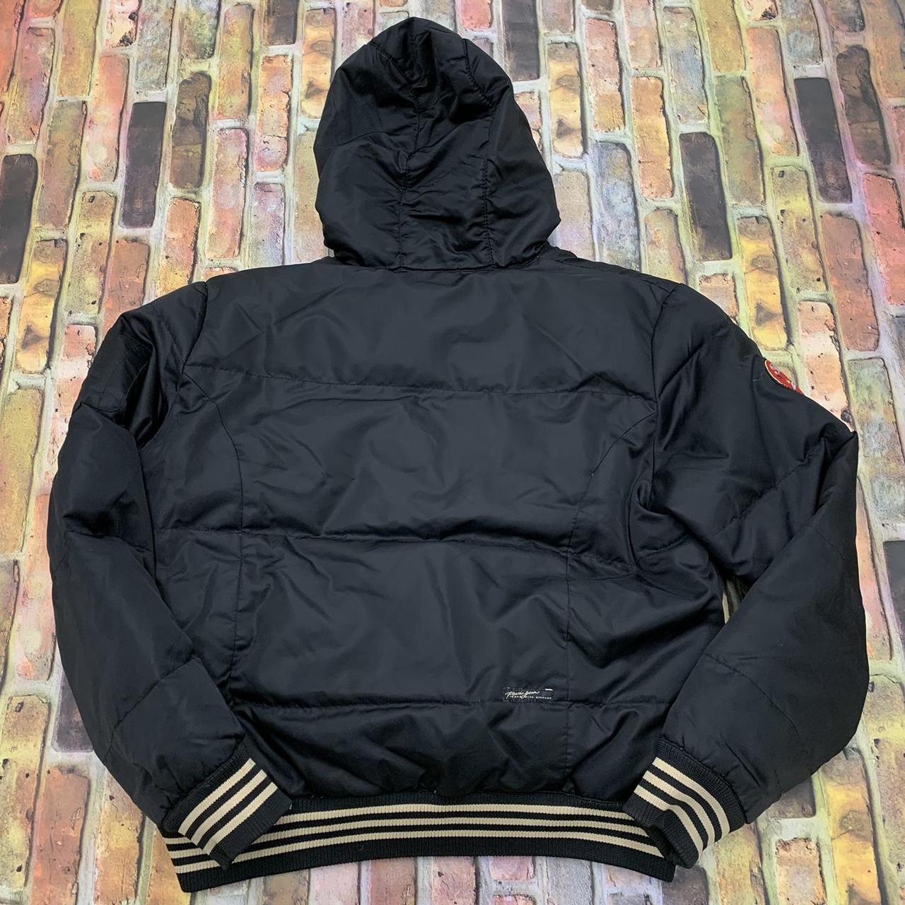 Vintage Paco Jeans puffer jacket in black. Y2K early... - Depop