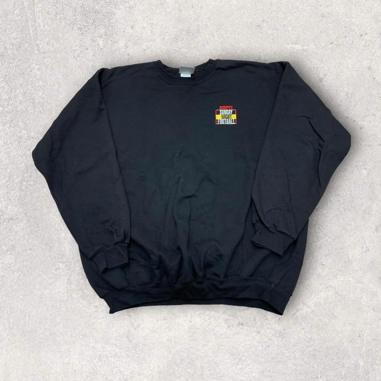 Hanes Men's Black Sweatshirt | Depop