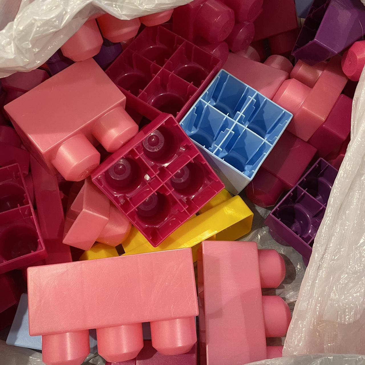 Pink Lego blocks and bricks #kidcore 59 pieces - Depop