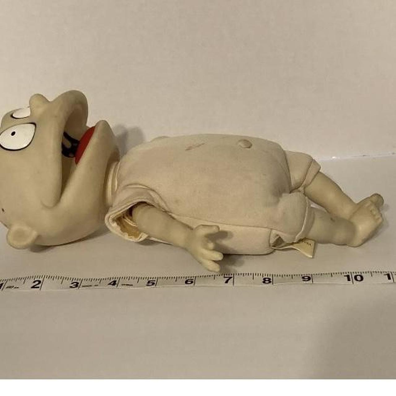 Rugrats Tommy 1997 VTG squeaky squeeze creepy doll... - Depop