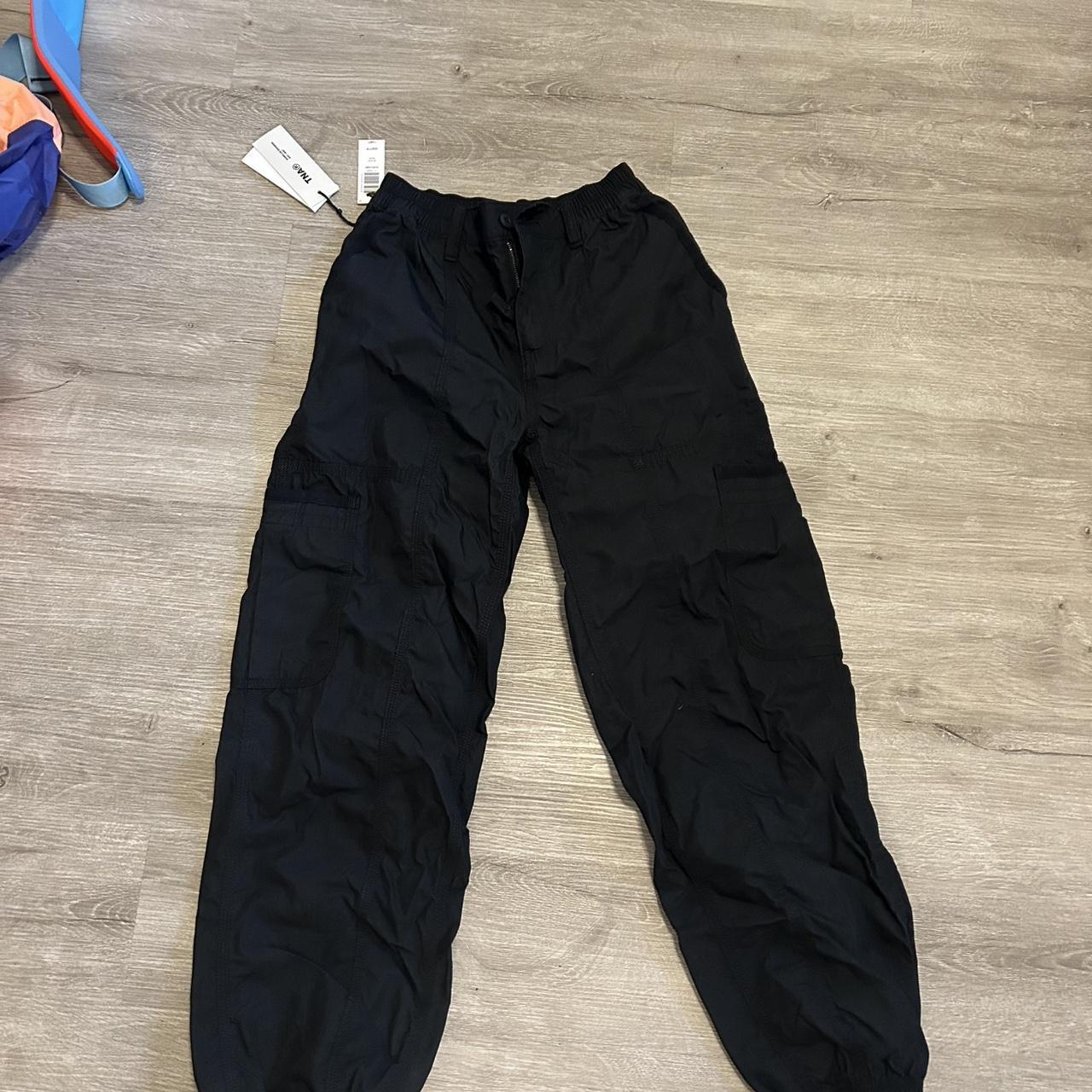 Artitzia brand new with tags black parachute pants... | Depop