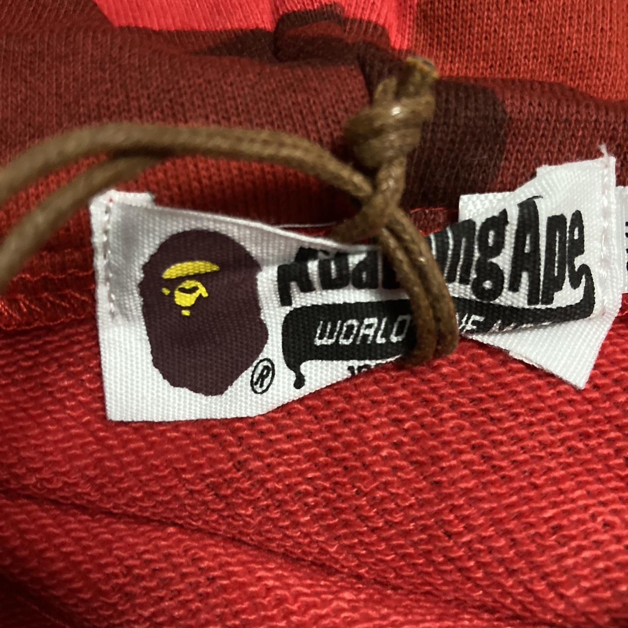 Bape hoodie With tags Size xl - Depop