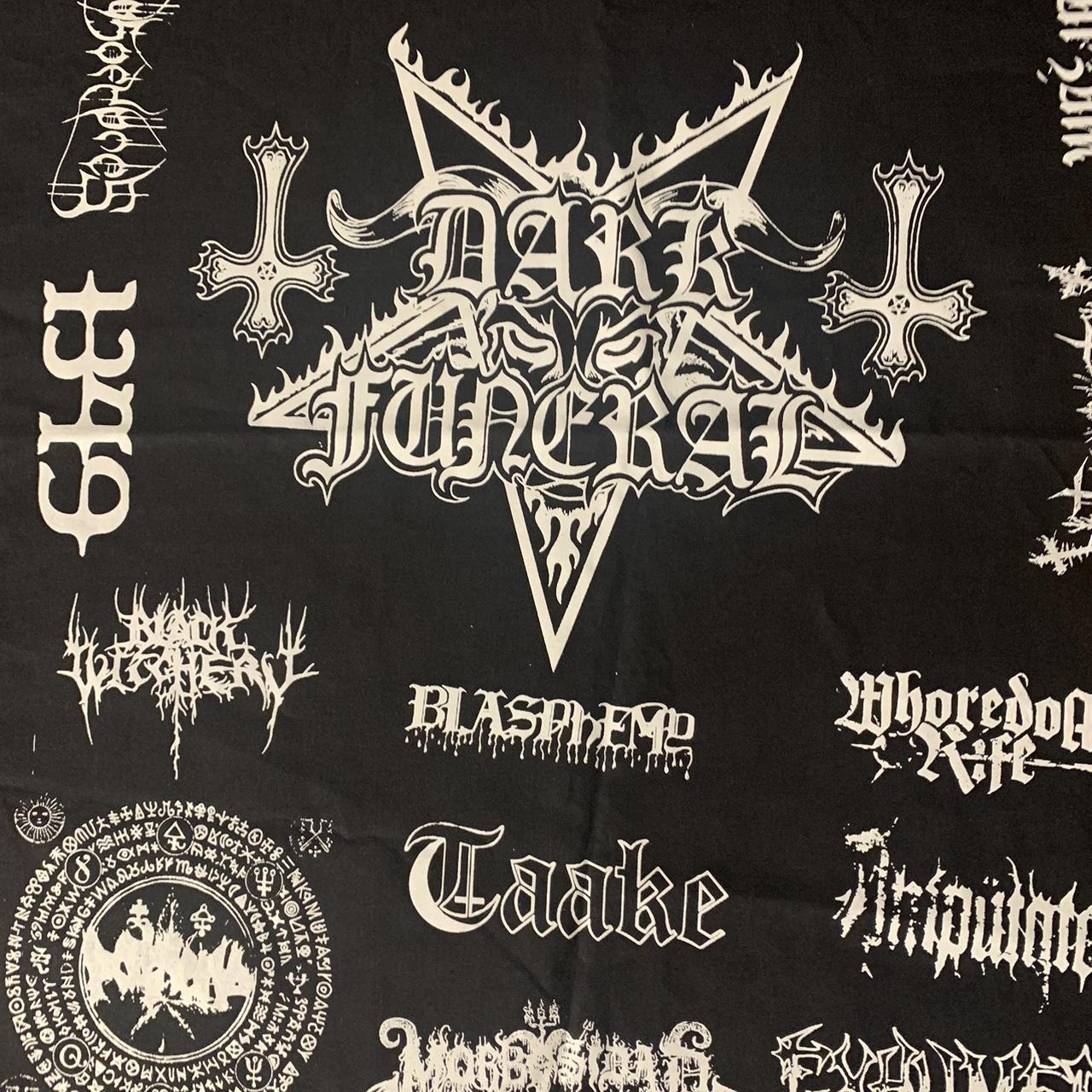 Black metal and DSBM patches flags these are printed... - Depop