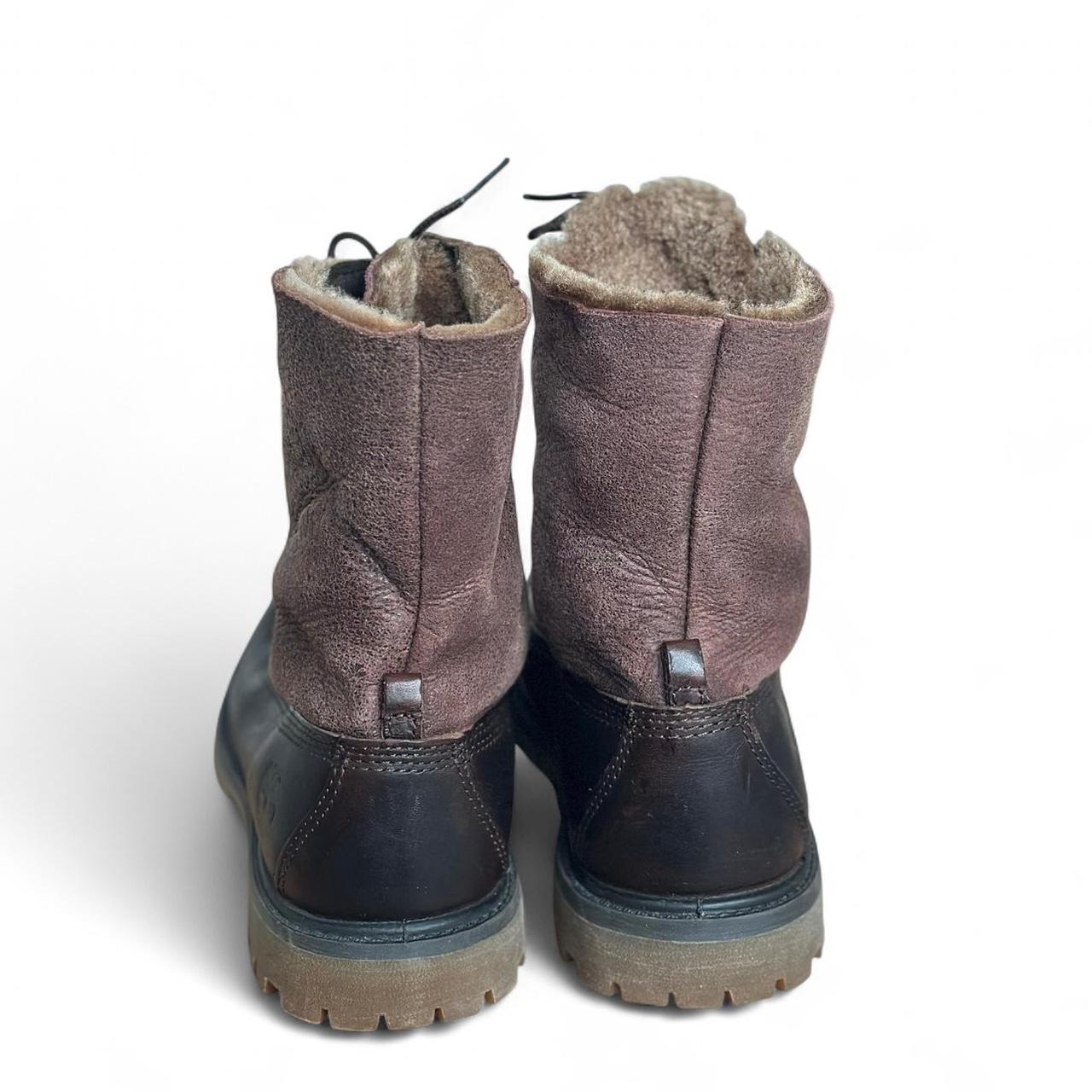 Timberland Authentic Shearling Fold-down boots.... | Depop