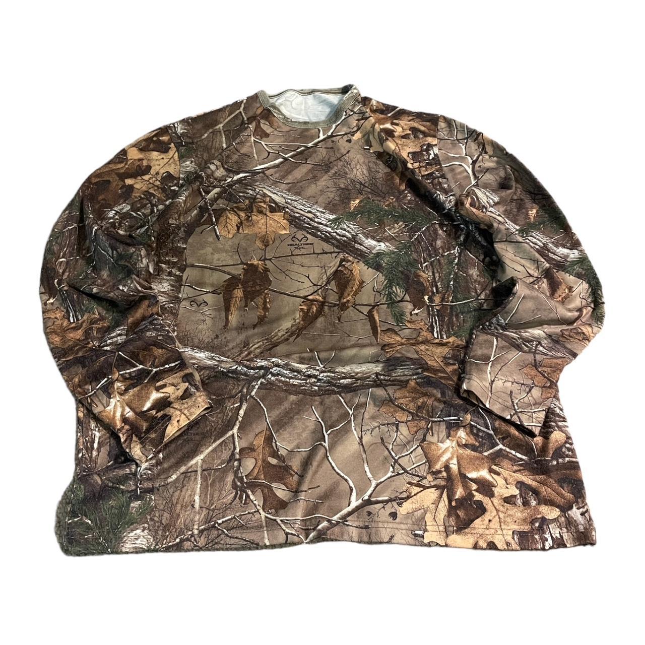 Real Tree Long Sleeve Size: Large Measurements:... - Depop