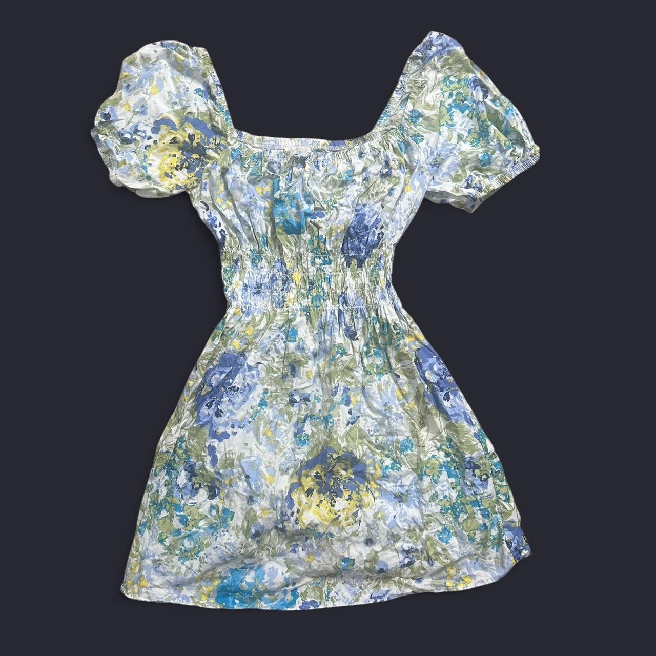 Chloe+Rene Abstract Flower Dress 👗 Size... | Depop