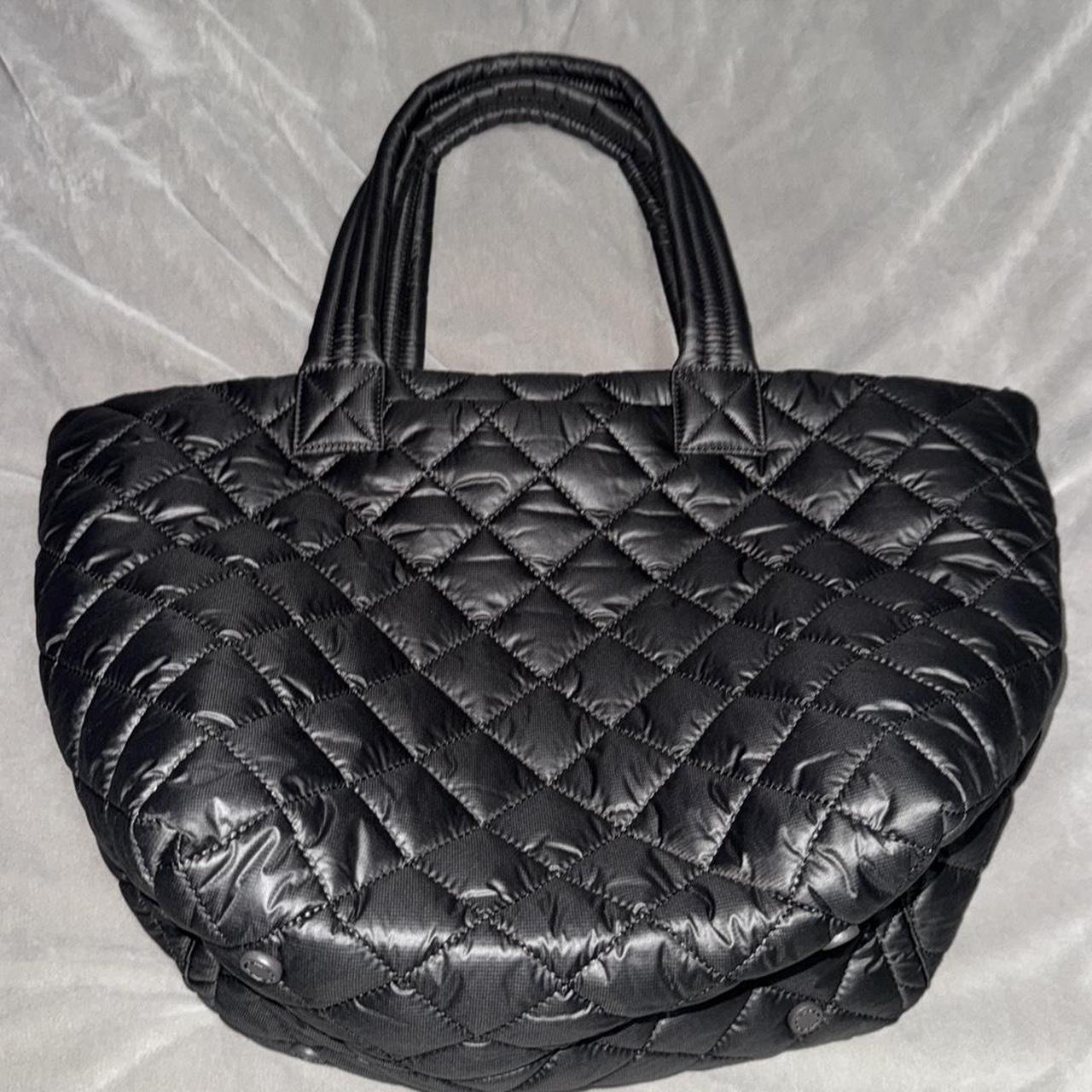 Quince - Transit Quilted Carry All Tote - Black... - Depop
