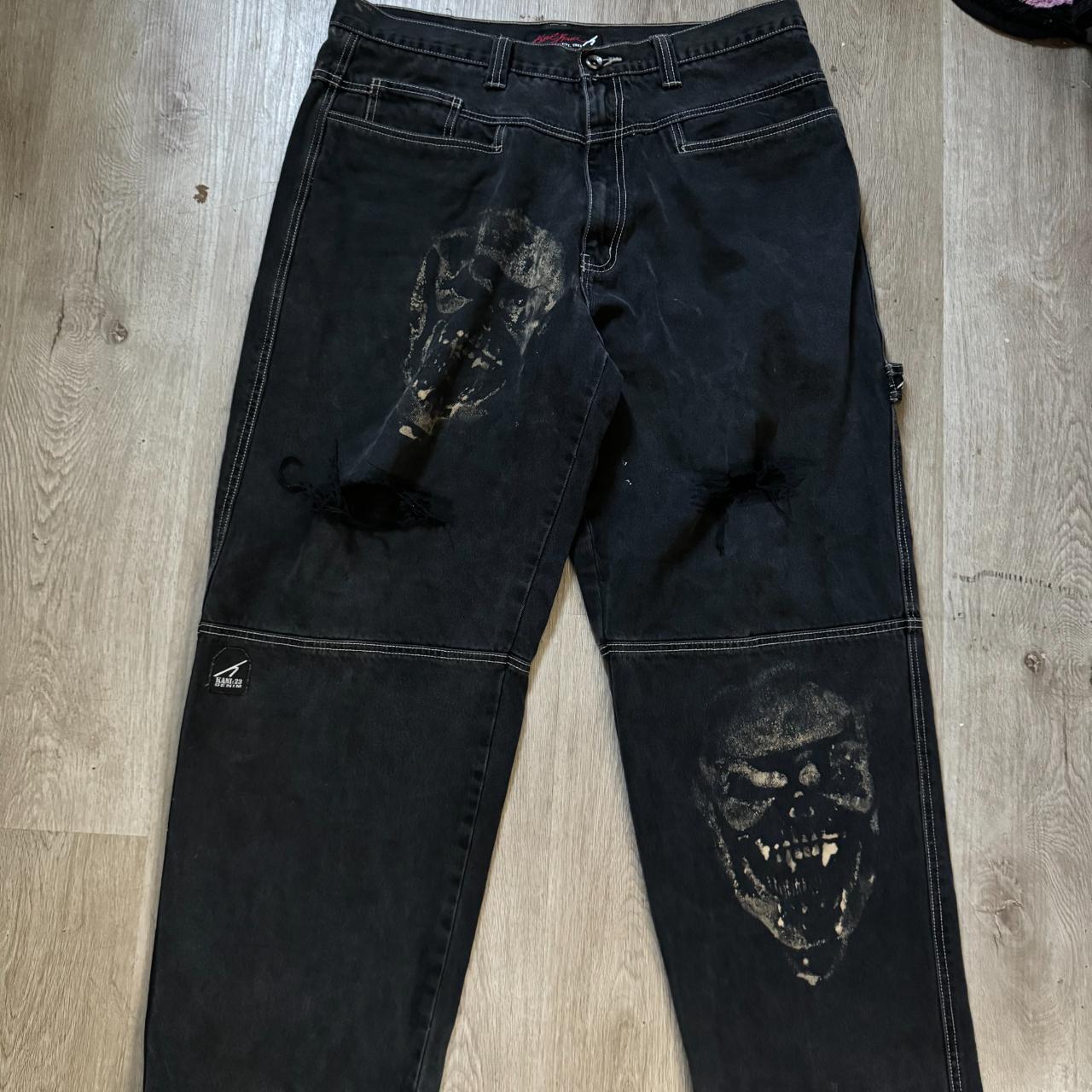 tuff custom jnco alternative jeans 38x32 | Depop