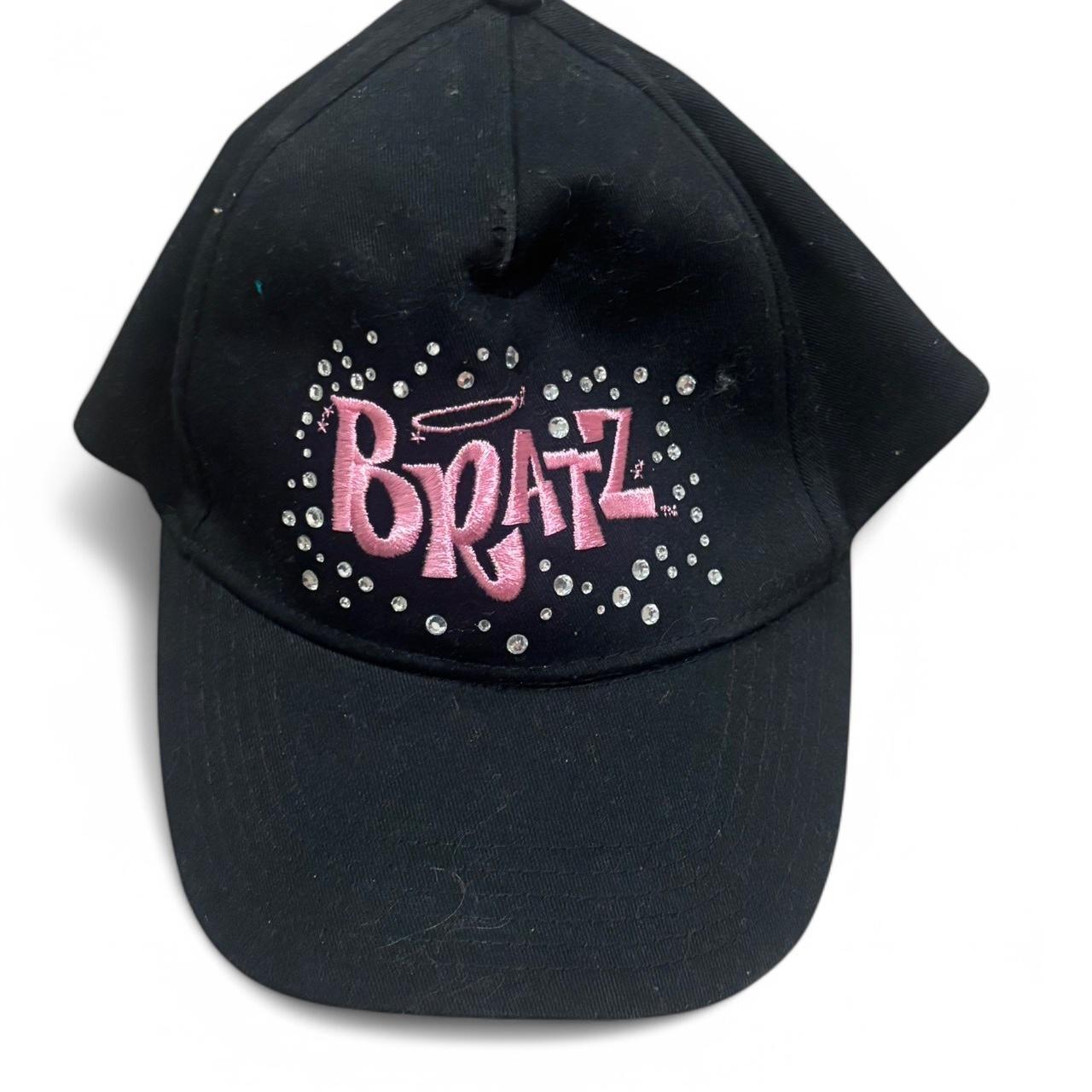 Black and pink Bratz baseball cap #Y2KFashion #2000s... | Depop