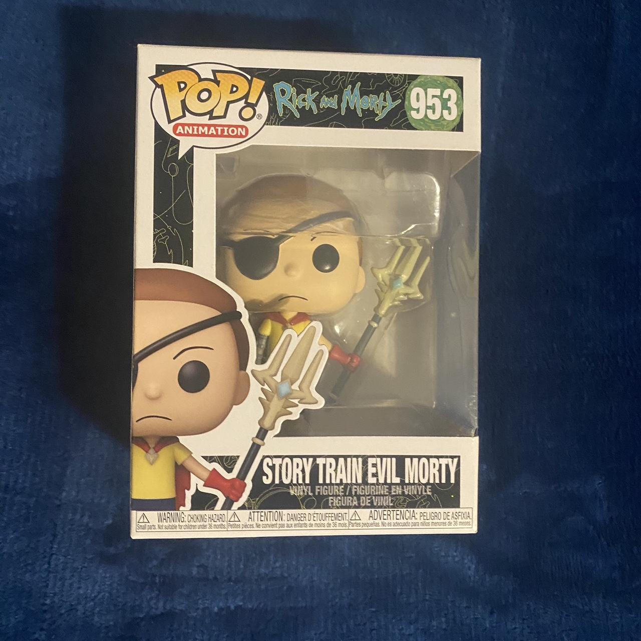 Rick and Morty Story Train Evil Morty Funko Pop... | Depop