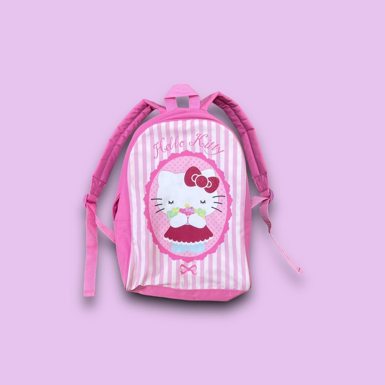 👏🏽 Y2K Hello Kitty Rucksack 👏🏽 Perfect backpack for... - Depop