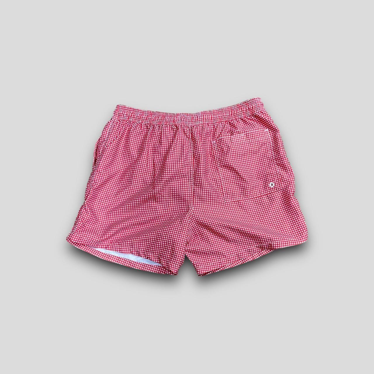 🐠 Mens Gingham Swimming Shorts 🐠 Great condition.... - Depop