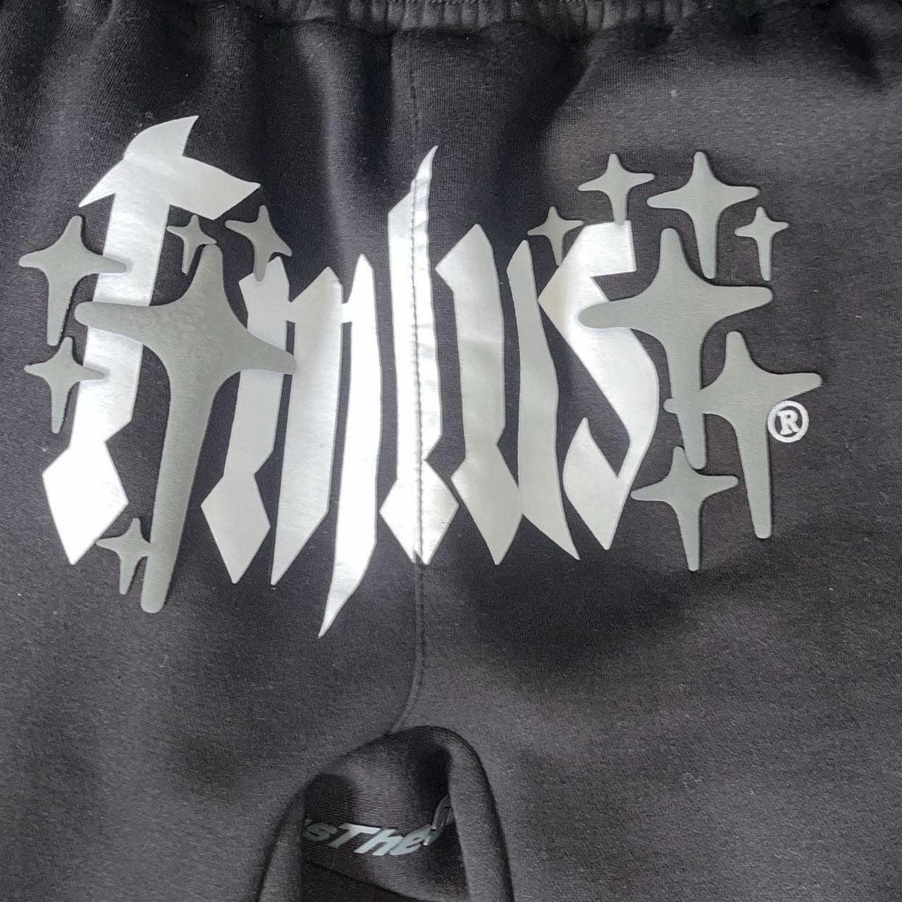 black and white tymlus tracksuit - Depop