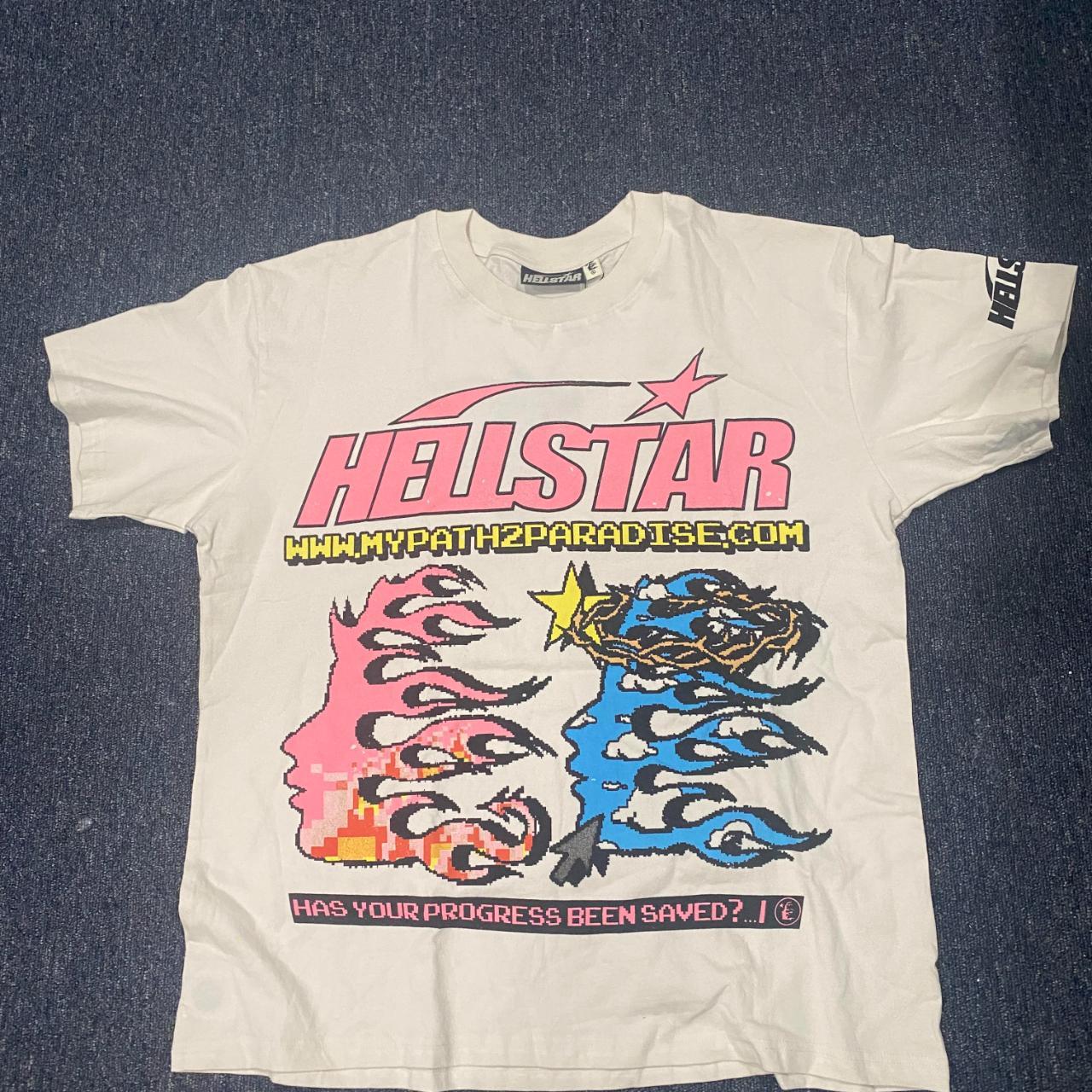 Brand New Hellstar Pixel Tee in bag with Tags in a... - Depop