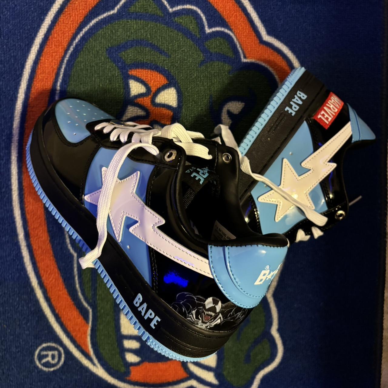 Bape Marvel x Bapesta Venom - Depop
