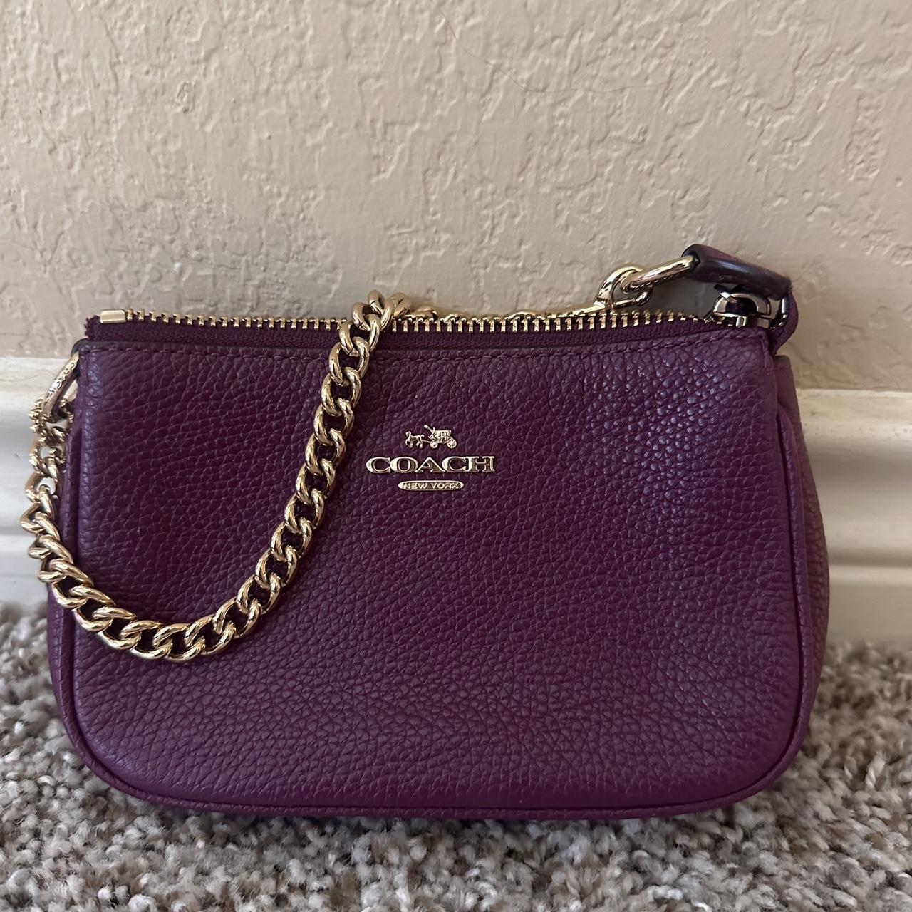 Never used Coach mini hand bag - Depop